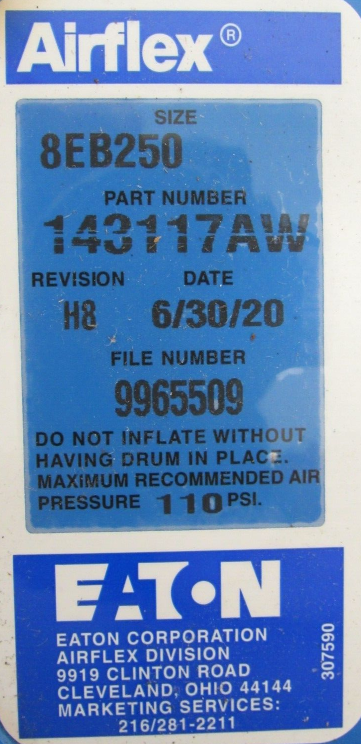 NEW EATON 143117AW AIRFLEX BRAKE 8EB250 - SB Industrial Supply, Inc.