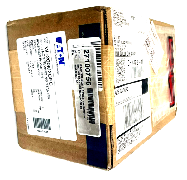 NEW EATON W+200M2CFC NON REVERSING STARTER 120V 60HZ 1A96695R01 - SB ...