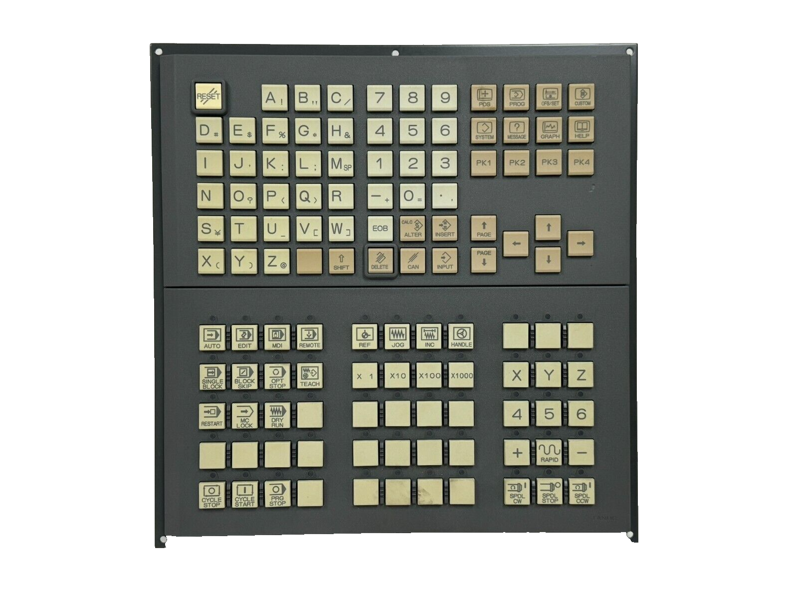 NEW FANUC A02B-0236-C242 MAIN OPERATOR PANEL A20B-8002-0020/03B ...