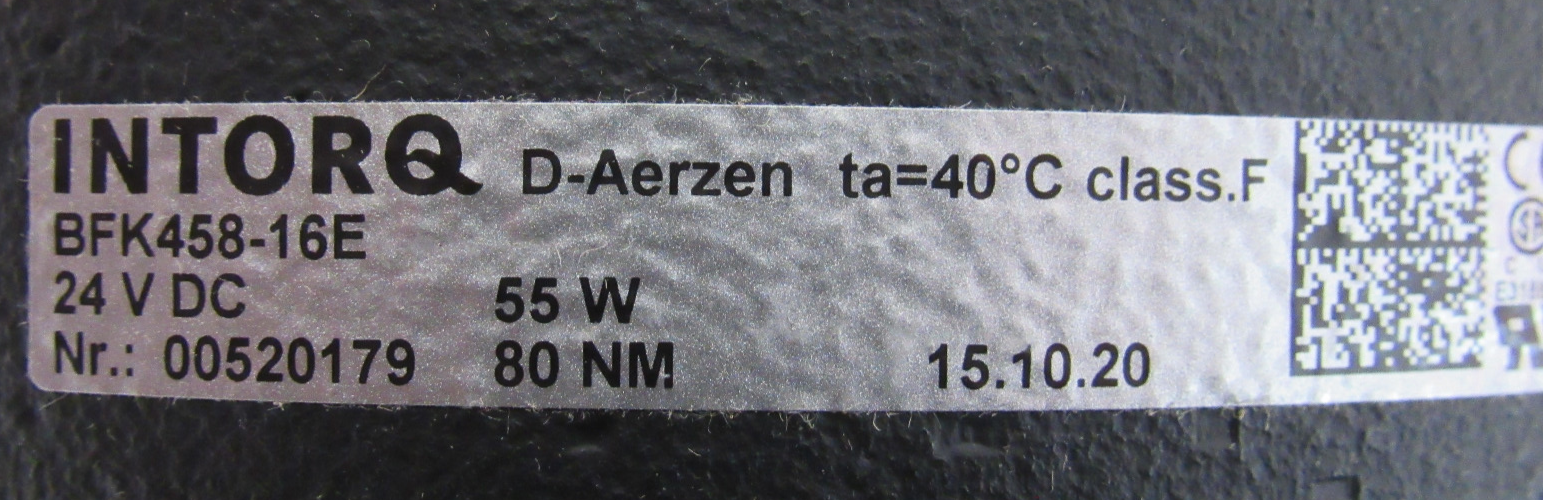 NEW INTORQ BFK458-16E BRAKE 19130632 BFK45816E - SB Industrial Supply, Inc.
