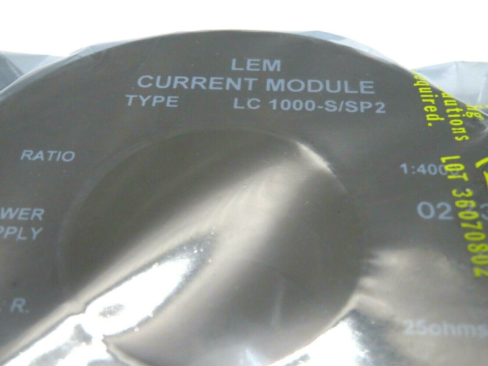 NEW LEM LC1000-S/SP2 CURRENT MODULE ALLEN BRADLEY 74100-840-04 - SB ...