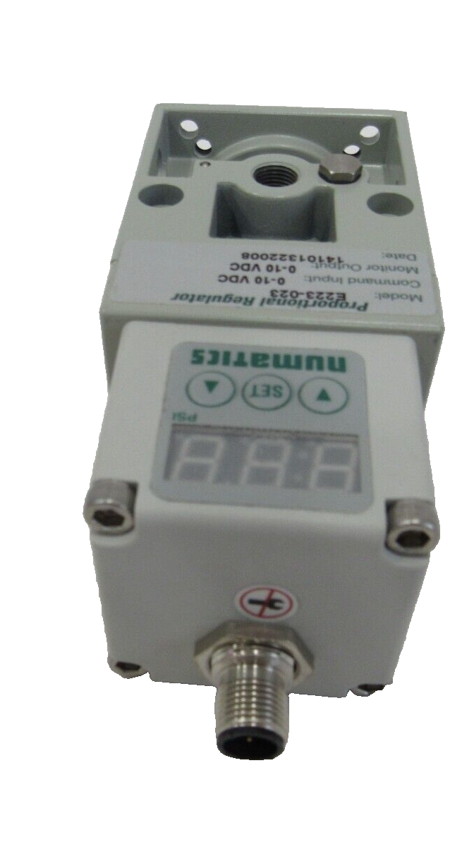 NEW NUMATICS E223-023 PROPORTIONAL REGULATOR E223023 - SB Industrial ...