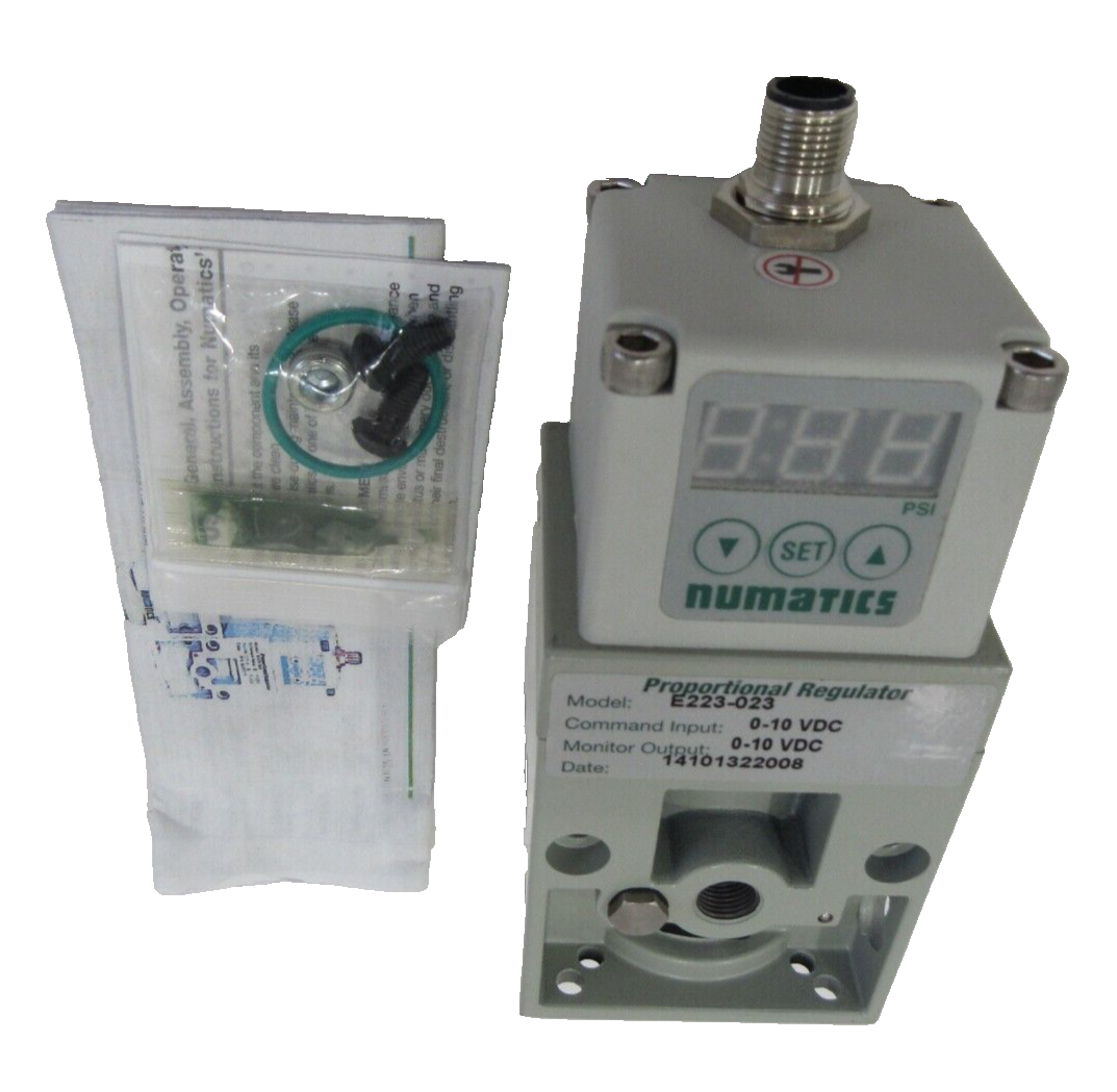 NEW NUMATICS E223-023 PROPORTIONAL REGULATOR E223023 - SB Industrial ...