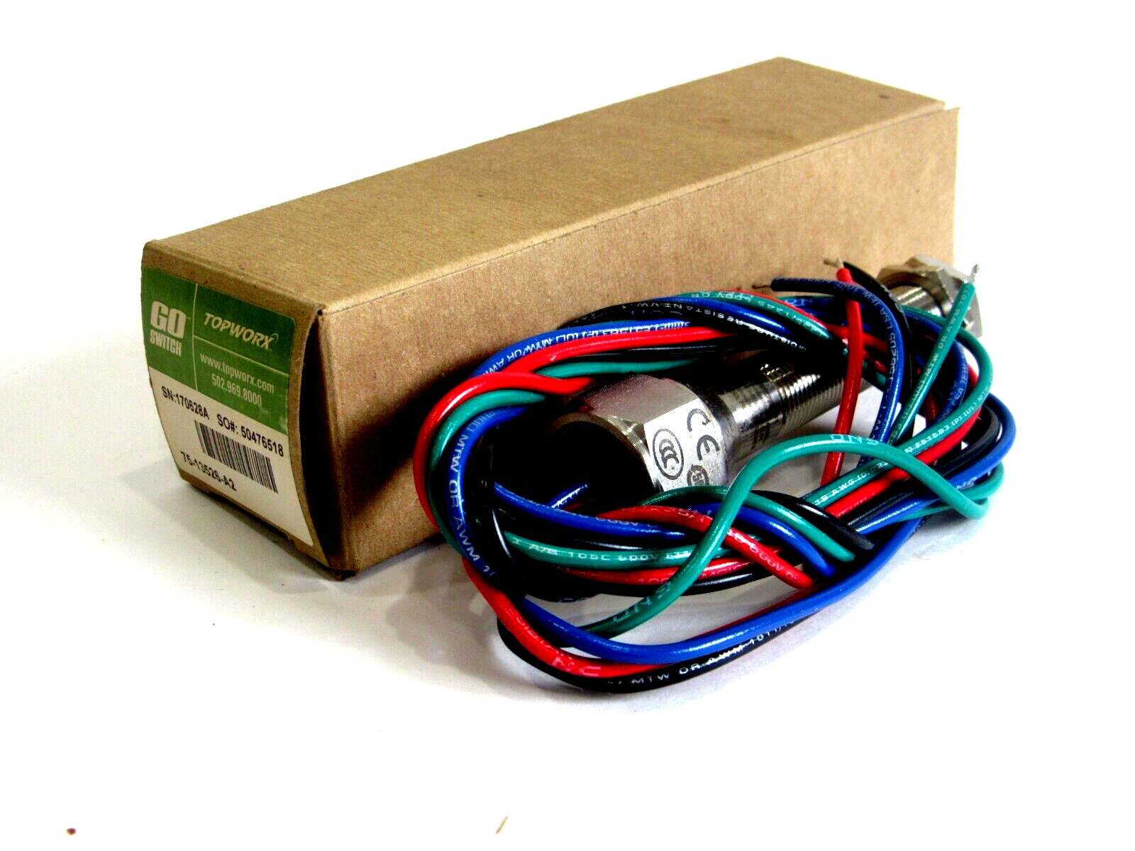 NEW TOPWORX 75-13526-A2 PROXIMITY SWITCH 7513526A2 - SB Industrial ...