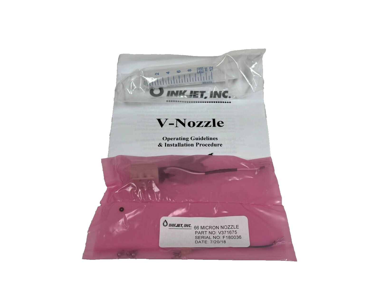 NEW VIDEOJET V371675 66 MICRON NOZZLE - SB Industrial Supply, Inc.