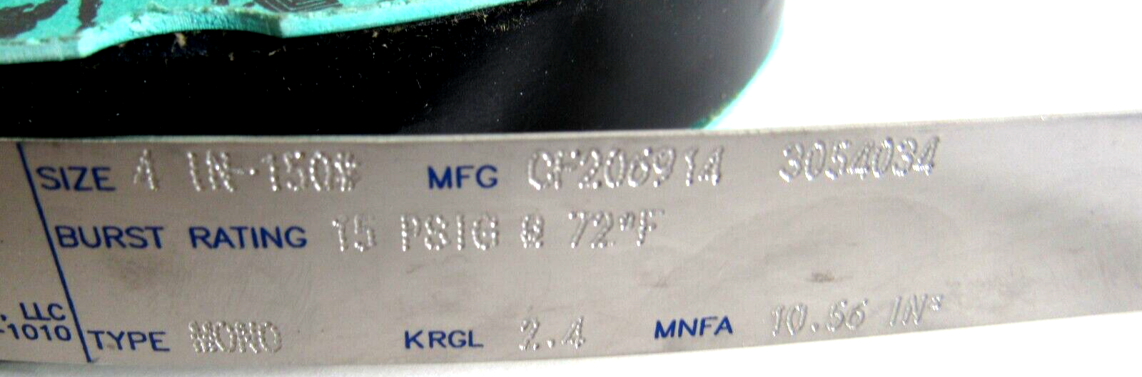 NEW ZOOK ENTERPRISES CF206914 3054034 GRAPHITE RUPTURE DISK 4IN-150 ...