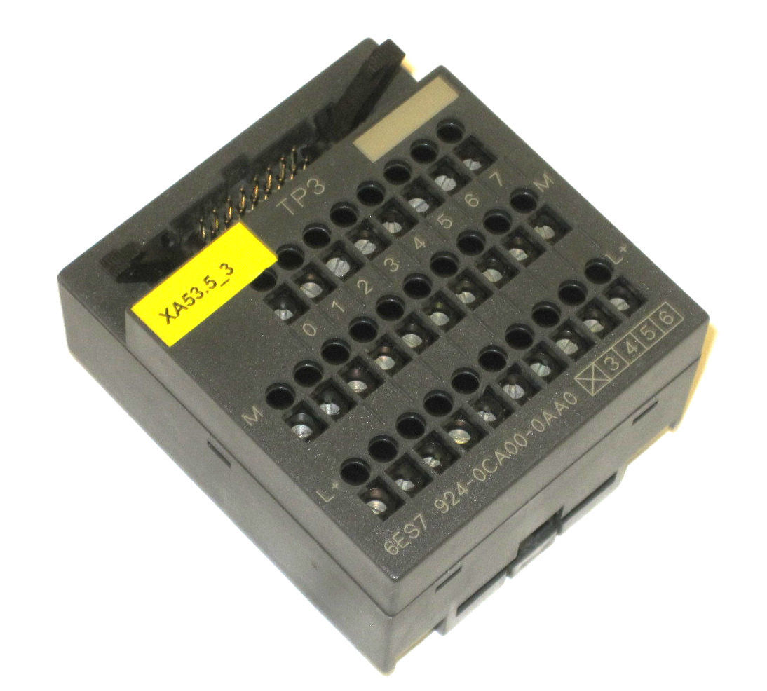 SIEMENS 6ES7-924-OCA00-0AA0 3 TIER TERMINAL BLOCK - SB Industrial ...