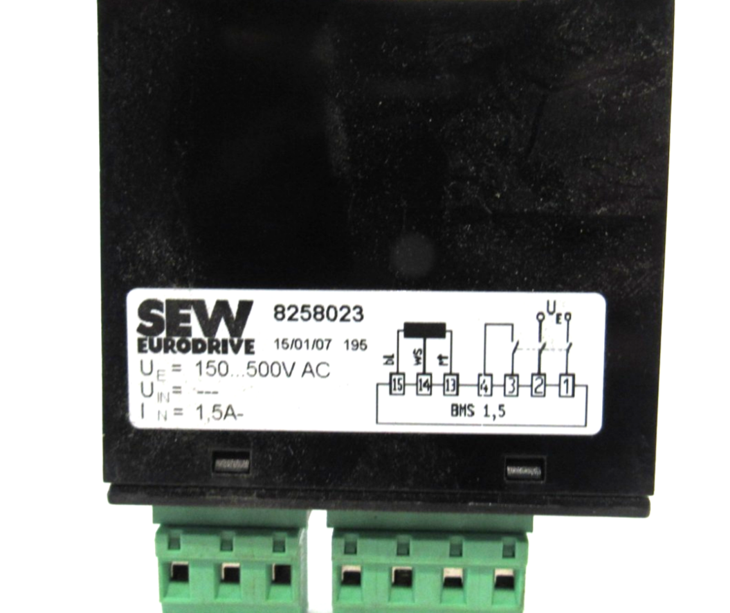 2 USED SEW EURODRIVE 8258023 BRAKE RECTIFIER - SB Industrial Supply, Inc.
