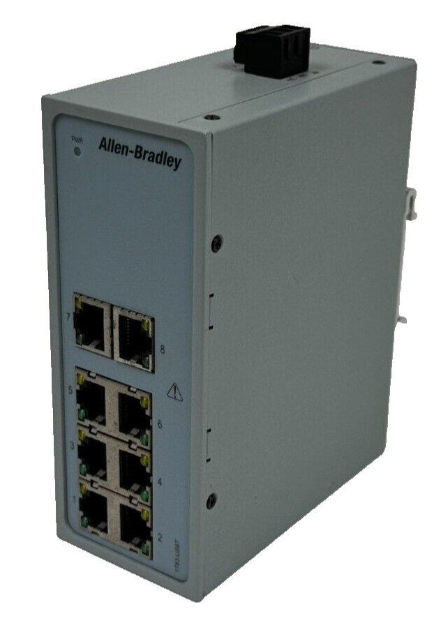 ALLEN BRADLEY 1783-US8T STRATIX 2000 ETHERNET SWITCH SER. A PRE-OWNED ...