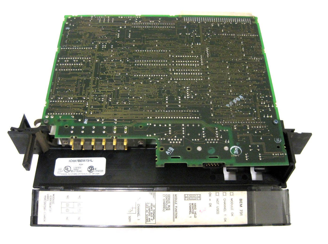 GE FANUC IC697BEM731L I/O GENIUS BUS CONTROLLER - SB Industrial Supply ...