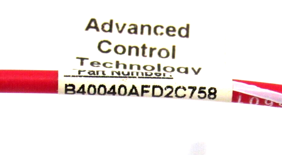 NEW ADVANCED CONTROL TECHNOLOGY B40040AFD2C758 LEVEL SWITCH - SB ...