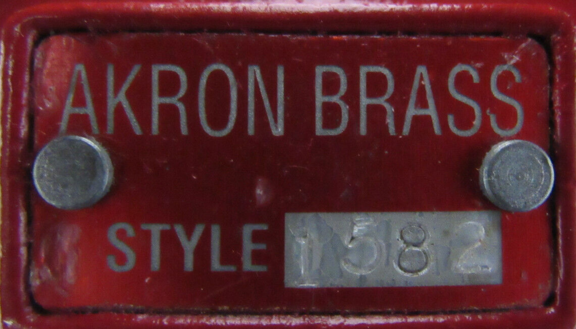 NEW AKRON BRASS 1582 BALL VALVE 2-WAY 3" - SB Industrial Supply, Inc.