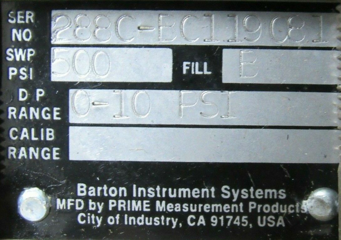Barton Differential Pressure Switch at Gabriel Faulkner blog