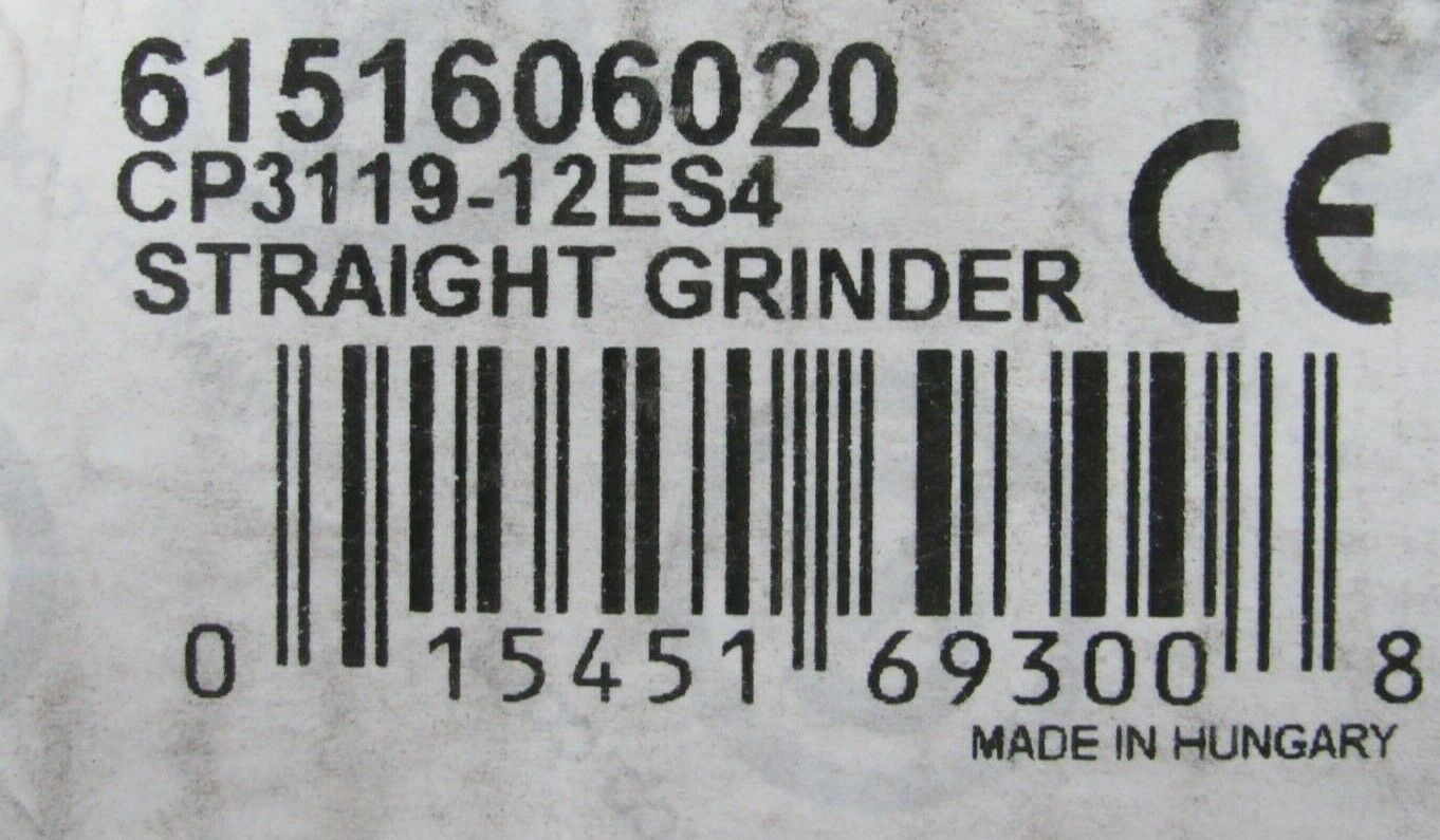 NEW CHICAGO PNEUMATIC CP3119-12ES4 STRAIGHT GRINDER 6151606020 ...
