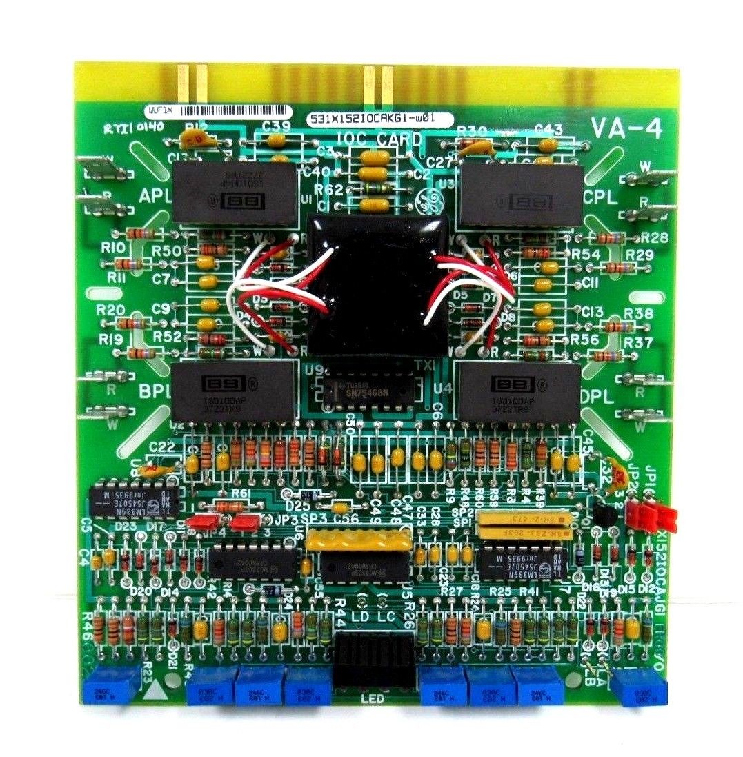 NEW GENERAL ELECTRIC 531X152IOCAKG1 IOC CARD 531X152IOCAKG1-W01 - SB ...