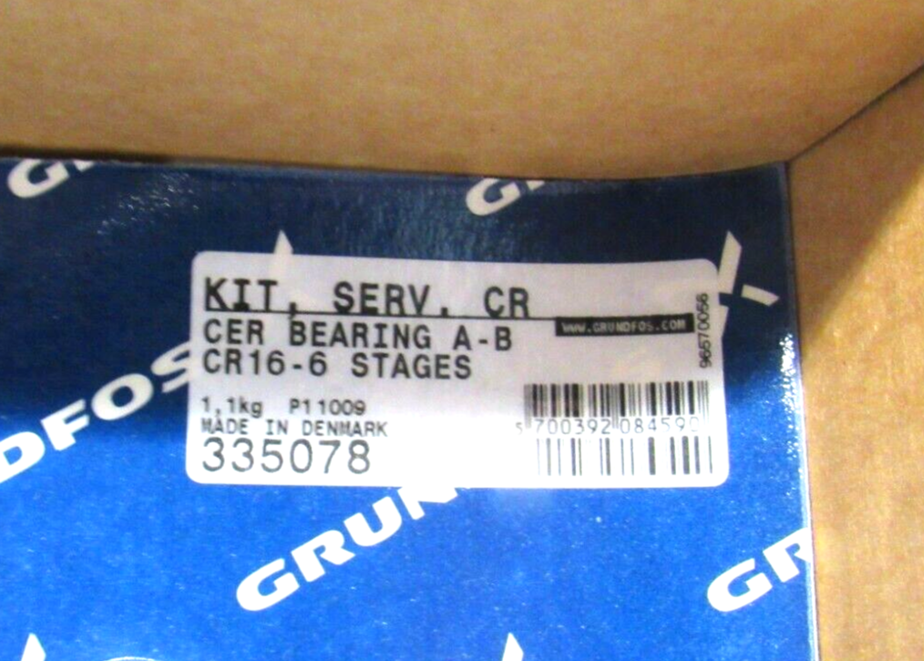 NEW GRUNDFOS 335078 SERVICE KIT CR16-6 - SB Industrial Supply, Inc.