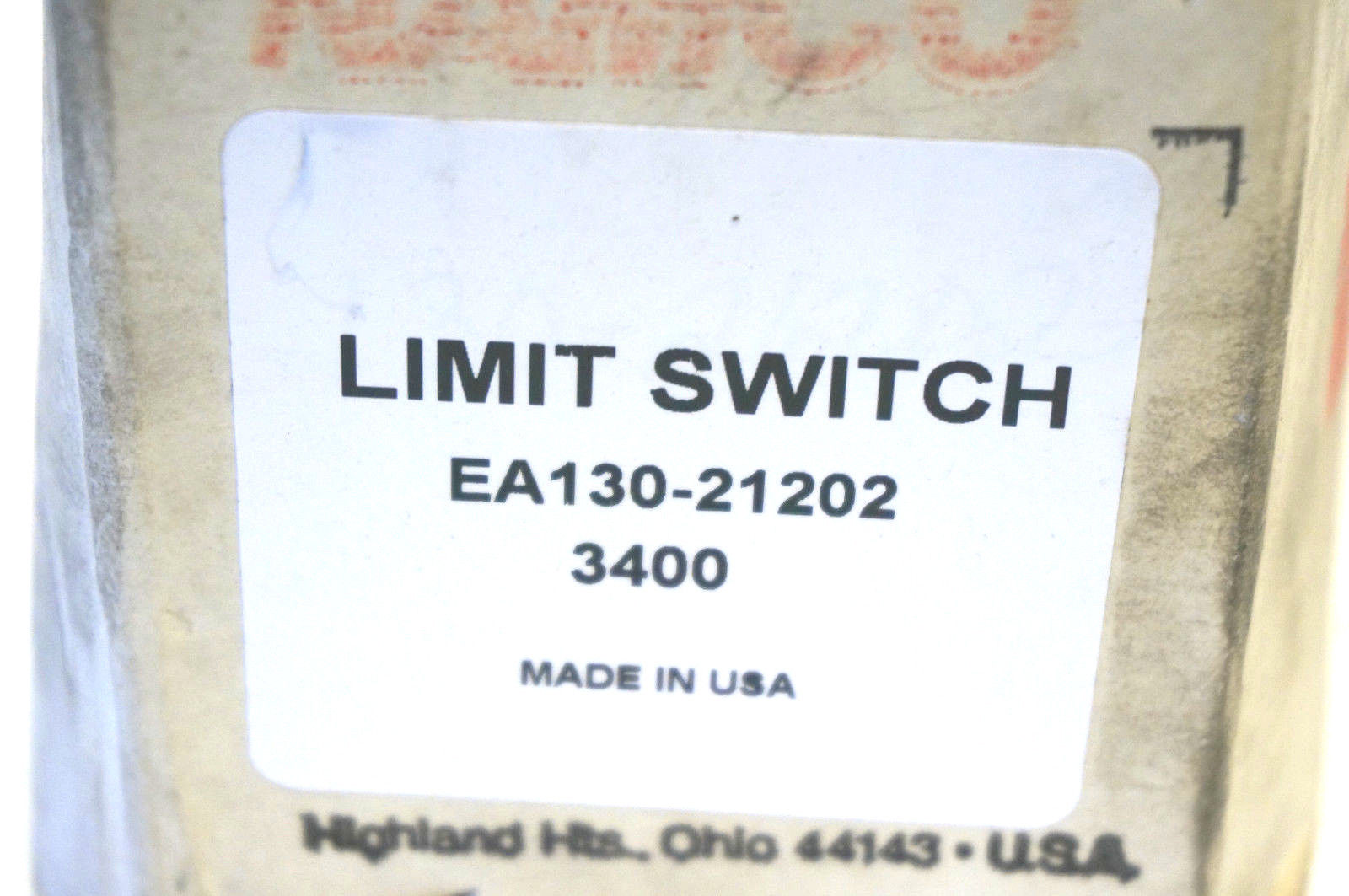 NEW NAMCO EA130-21202 LIMIT SWITCH EA13021202 - SB Industrial Supply, Inc.