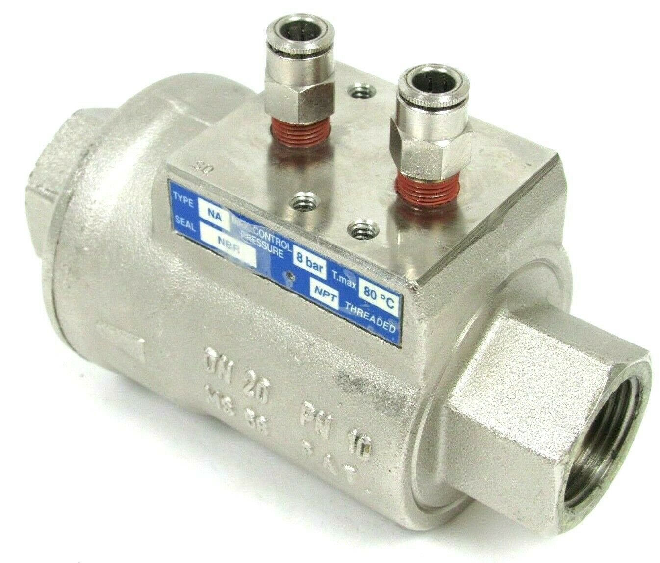 NEW OMAL ASSURED AUTOMATION DN-20 PN-10 PNEUMATIC VALVE DN20PN10 - SB ...