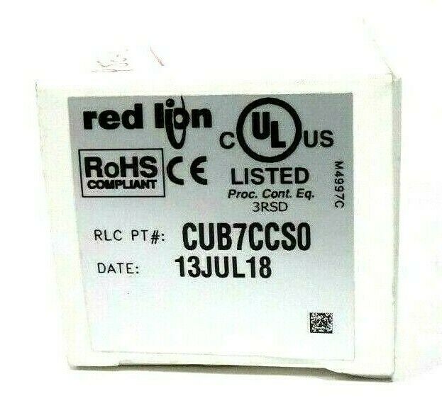 NEW RED LION CONTROLS CUB7CCS0 COUNTER - SB Industrial Supply, Inc.