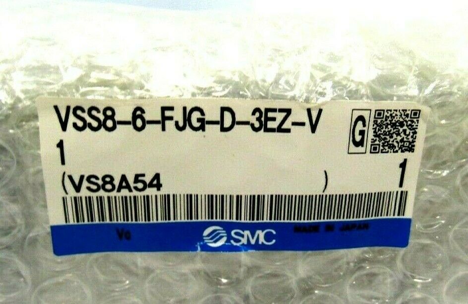 NEW SMC VSS8-6-FJG-D-3EZ-V1 SOLENOID VALVE VSS86FJGD3EZV1 - SB ...