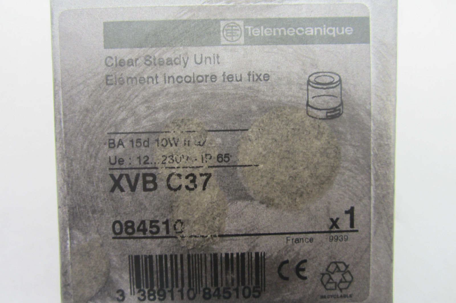 NEW TELEMECANIQUE XVB-C37 LENS XVBC37 - SB Industrial Supply, Inc.