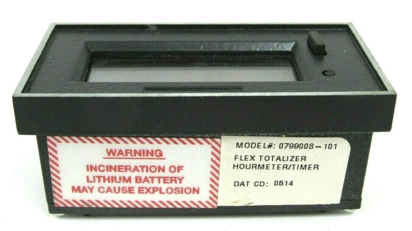 NEW VEEDER ROOT DANAHER 0799008-101 FLEX TOTALIZER HOURMETER 0799008101 ...