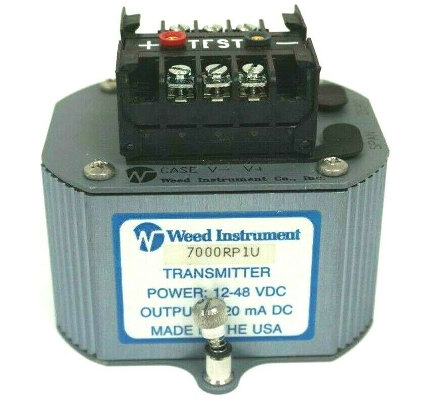 NEW WEED INSTRUMENT 7000RP1U TEMPERATURE TRANSMITTER M4084 - SB ...