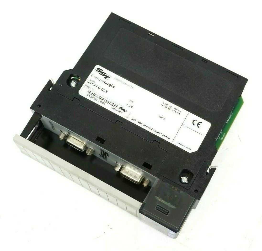 NEW WOODHEAD SST-PFB-CLX REV 1.2 CONTROLLOGIX PROFIBUS MODULE SSTPFBCLX ...