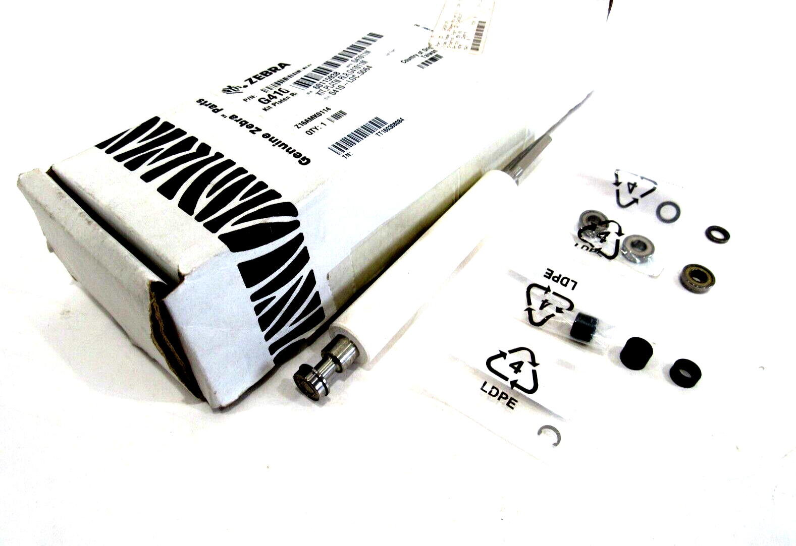 NEW ZEBRA G41011M PLATEN ROLLER KIT - SB Industrial Supply, Inc.