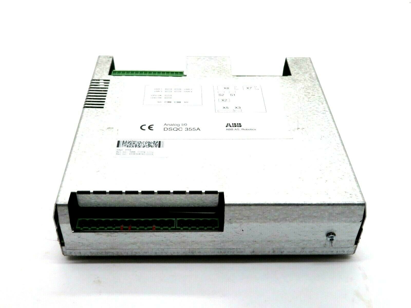USED ABB DSQC-355A ANALOG I/O 3HNE 00554-1/12 DSQC355A 3HNE00554112 ...