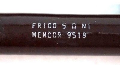 3 NEW MEMCOR FR100 RESISTORS - SB Industrial Supply, Inc.