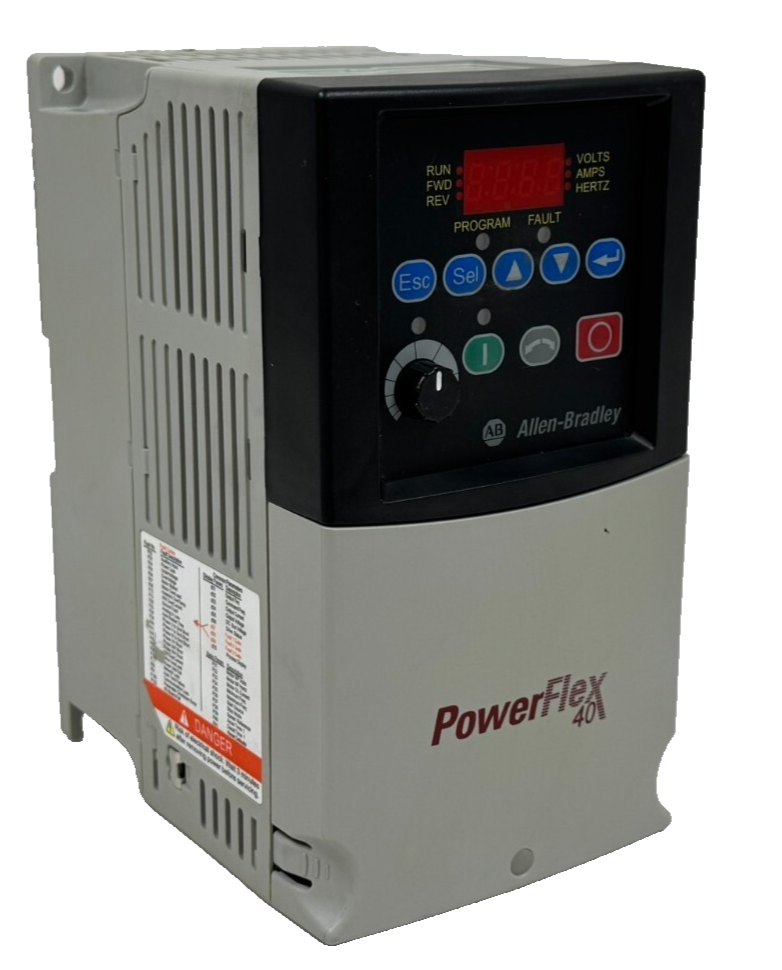 ALLEN BRADLEY 22B-D2P3N104 POWERFLEX 40 SER. A 1.0HP PRE-OWNED USED ...