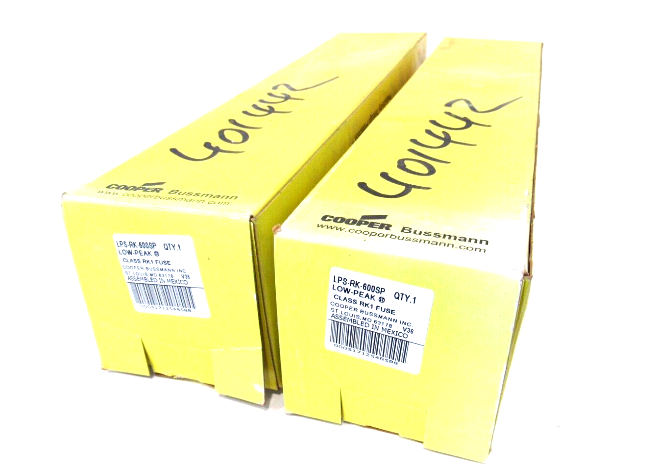 LOT OF 2 NEW BUSSMANN LPS-RK-600SP FUSES LPSRK600SP - SB Industrial ...