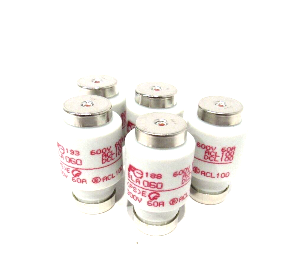 LOT OF 5 NEW FUJI ELECTRIC BLA060 FUSES - SB Industrial Supply, Inc.