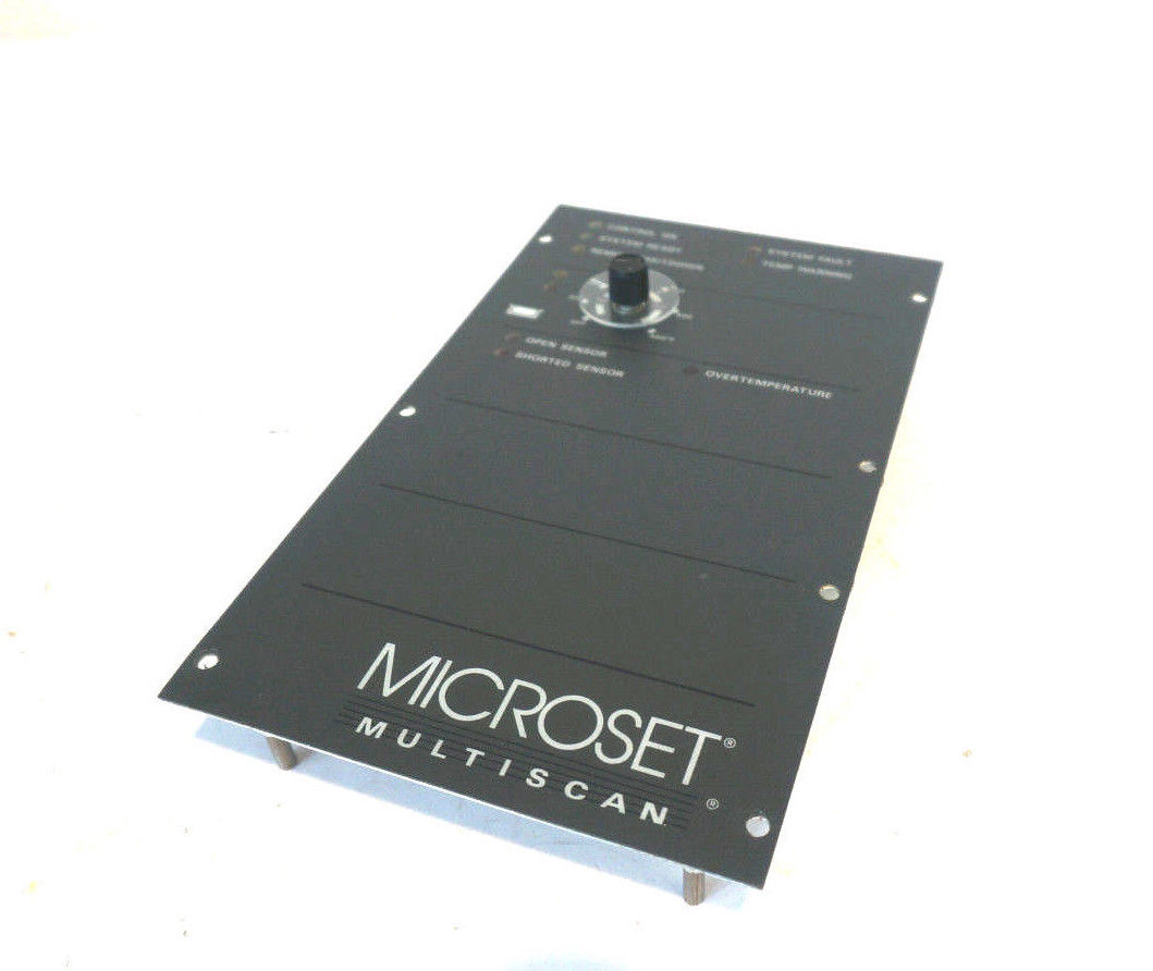 MICROSET MULTISCAN 100057 TEMPERATURE CONTROL - SB Industrial Supply, Inc.