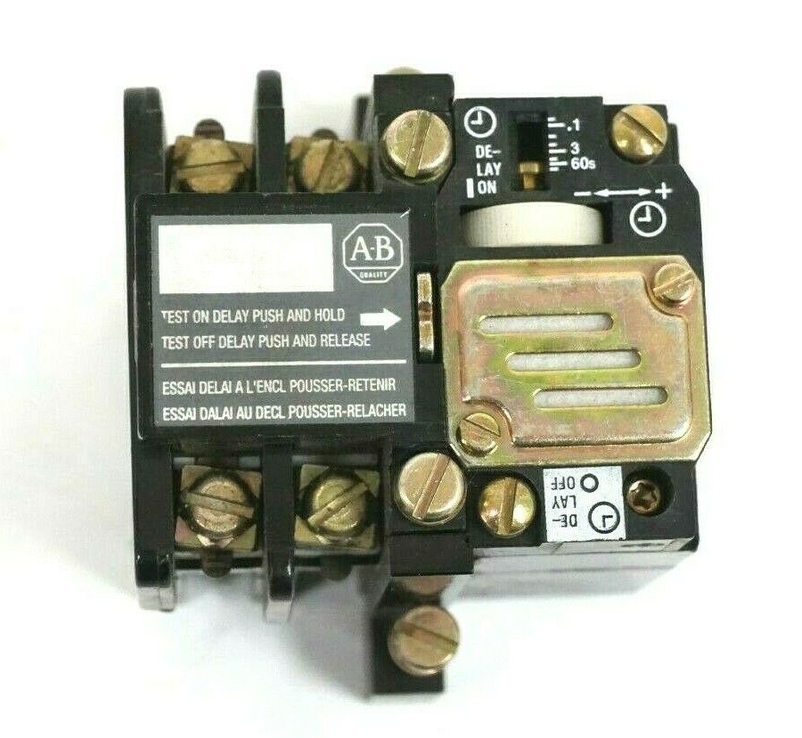 NEW ALLEN BRADLEY 700-NT TIME DELAY RELAY 700NT - SB Industrial Supply ...