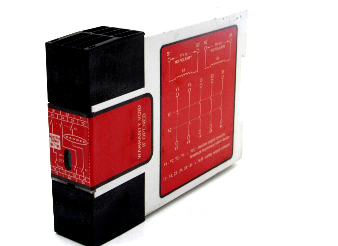 NEW BANNER ENGINEERING IM-T-9A SAFETY RELAY 24VDC IMT9A - SB Industrial ...
