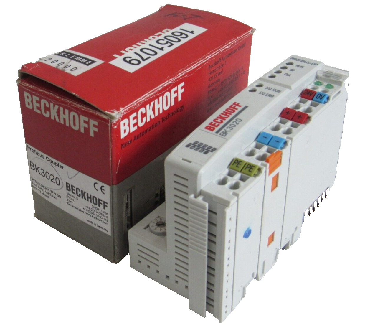 NEW BECKHOFF BK3020 MODULE - SB Industrial Supply, Inc.
