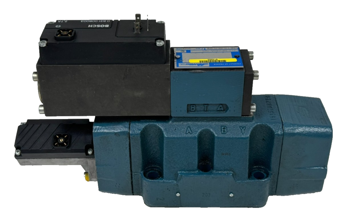 NEW BOSCH / MILLER FLUID POWER 583-M5RRA-50 CONTROL VALVE W/ 0-831 ...