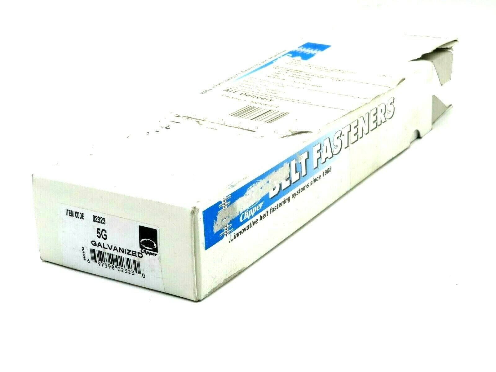 NEW CLIPPER 5G GALVANIZED BELT FASTENER 12-12"/308MM CARDS 146"/3700MM ...