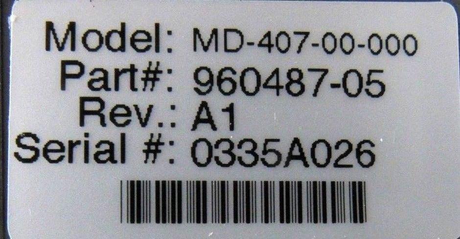 NEW CONTROL TECHNIQUES MD-407-00-000 SERVO DRIVE MD40700000 960487-05 ...