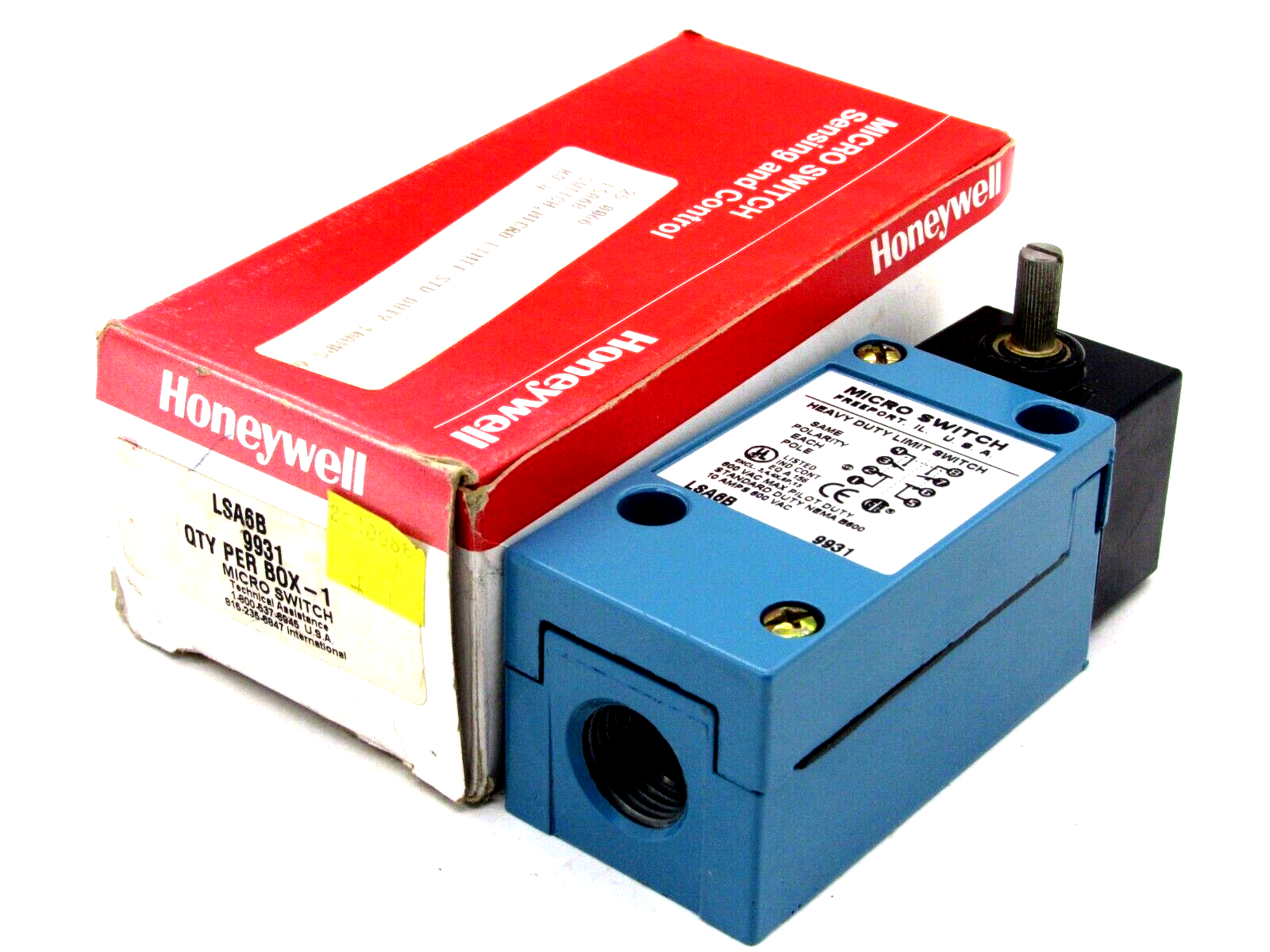 NEW HONEYWELL LSA6B MICRO SWITCH - SB Industrial Supply, Inc.