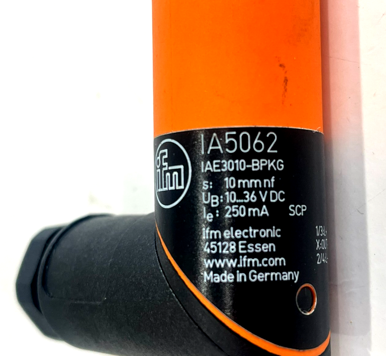 NEW IFM EFECTOR IAE3010-BPKG-IA5062 INDUCTIVE SENSOR IAE3010-BPKG IA5062 - SB Industrial Supply ...