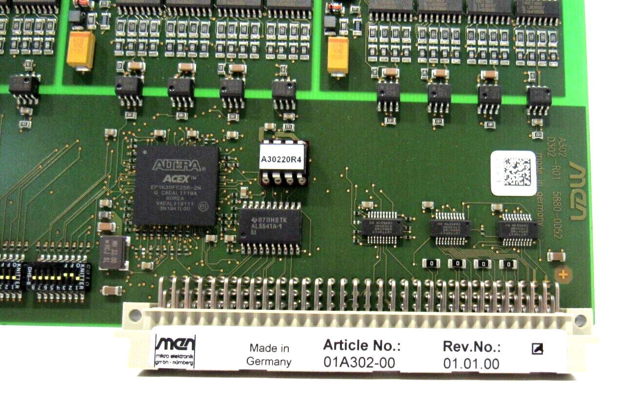 NEW MEN MIKRO ELEKTRONIK 01A302-00 VME SLAVE PC BOARD 01A30200 - SB ...