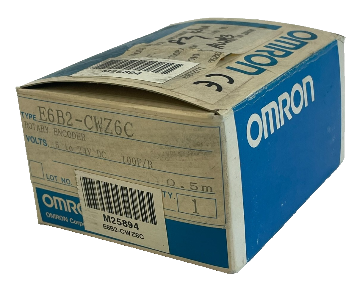 NEW OMRON E6B2-CWZ6C 2000P/R 0.5M ROTARY ENCODER E6B2CWZ6C - SB ...