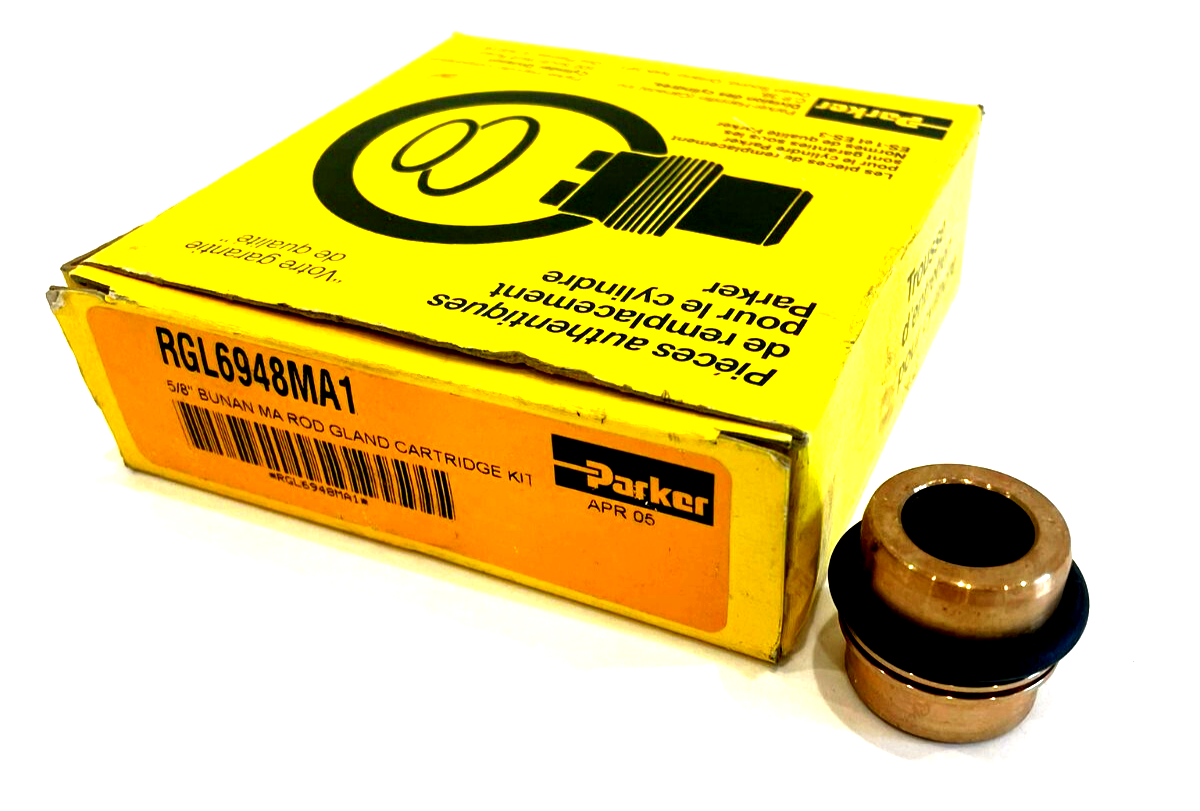 NEW PARKER RGL6948MA1 5/8" BUNAN MA ROD GLAND CARTRIDGE KIT - SB ...