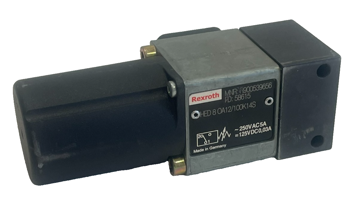 NEW REXROTH R900539656 PRESSURE SWITCH HED-8-OA-12/100K14-S - SB ...