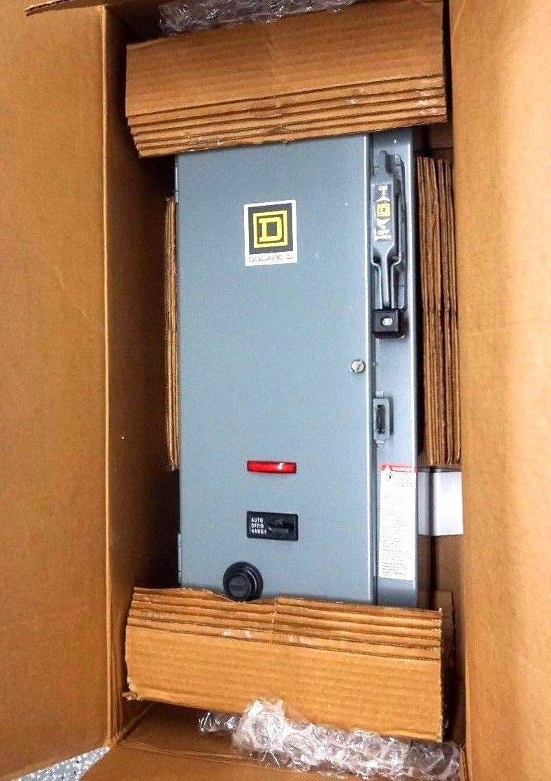NEW SQUARE D 8539SCG43V81CFF4H200P1TX11 AC COMBINATION MOTOR / STARTER ...