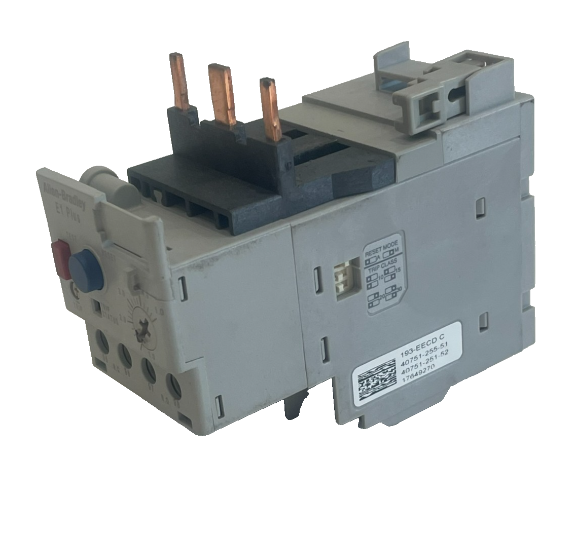 USED ALLEN BRADLEY 193-EECD OVERLOAD RELAY SER. C 193EECD - SB ...