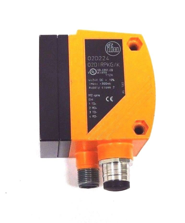 USED IFM O2D224 02DIRPKG/K OBJECT RECOGNITION SENSOR - SB Industrial ...